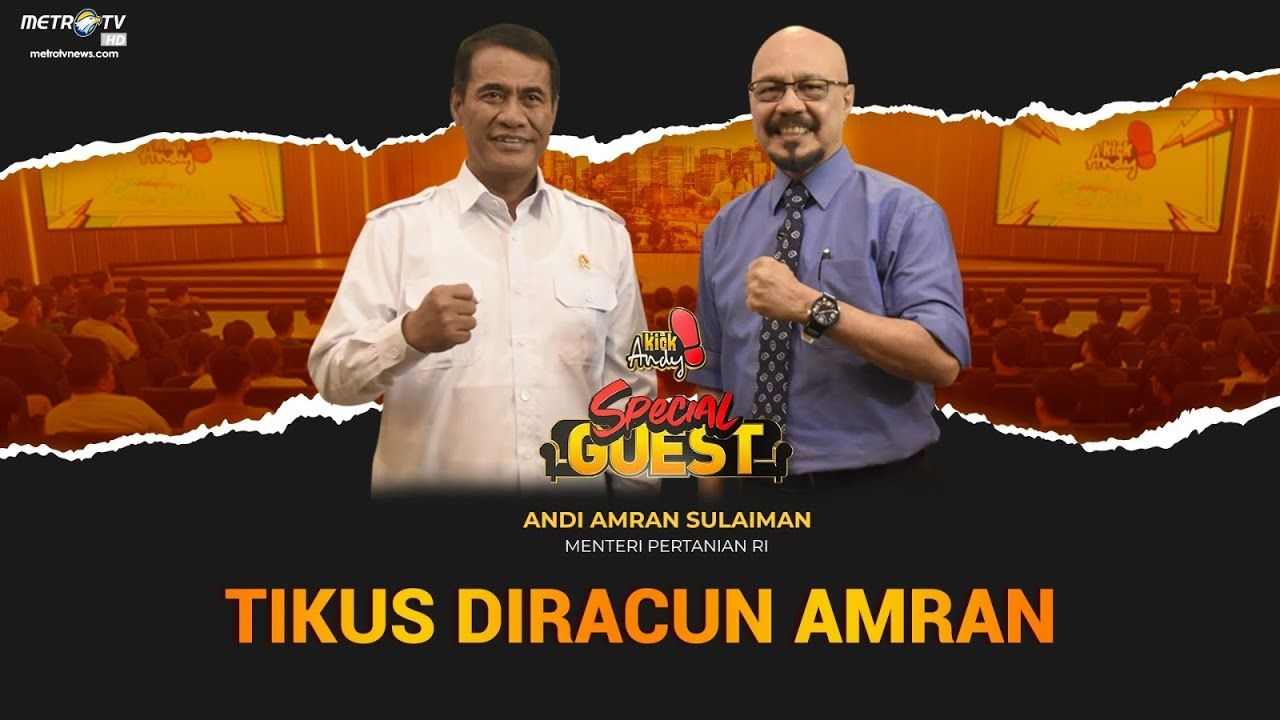 Metro TV - [FULL] Kick Andy Special Guest - Tikus Diracun Amran